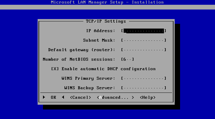 MSDNのMS-DOS 6.2とWindows 3.1Jをインストールするメモ