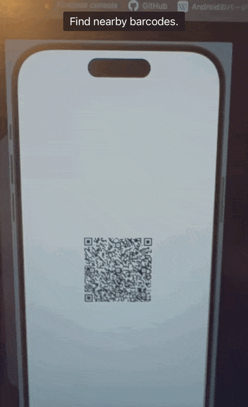 SwiftUIでQRコード作成&読み取りを行う