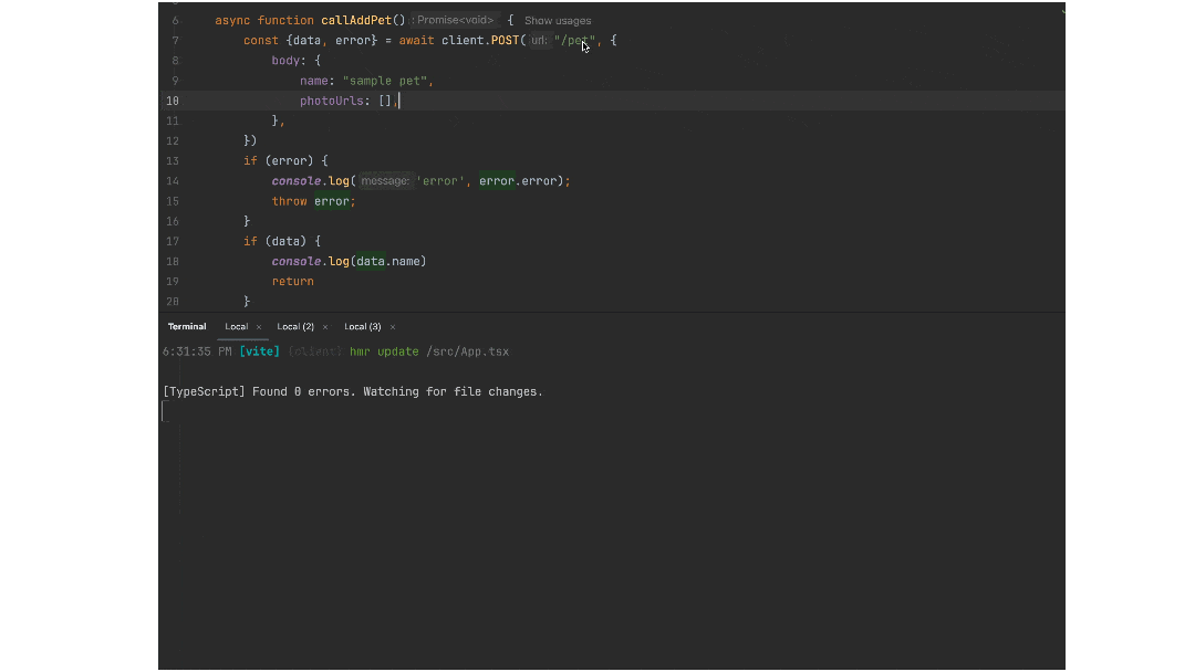 openapi-typescript で型安全なAPIクライアントを作成する