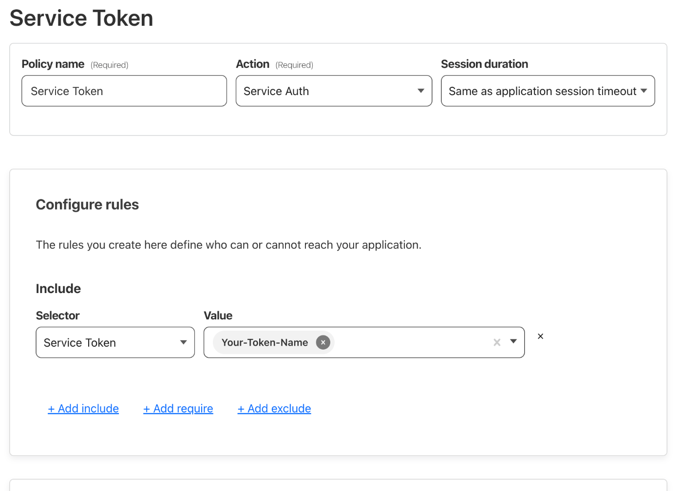 Cloudflare Zero Trust で Service Token を使う