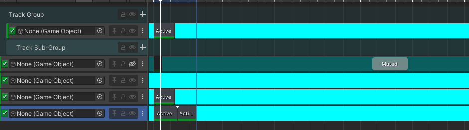 TimelineのGUIを適当に探索していく
