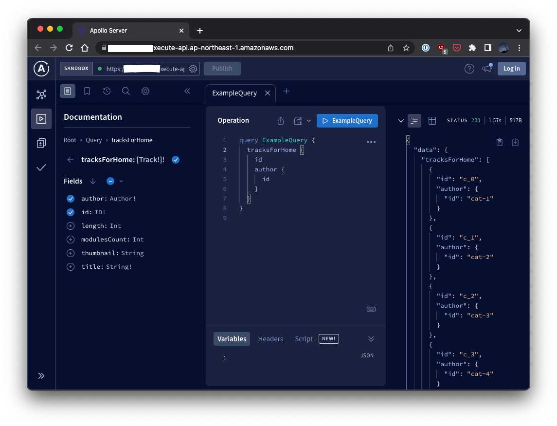Serverless Frameworkでlambda Apollo Serverの環境を作りたい 