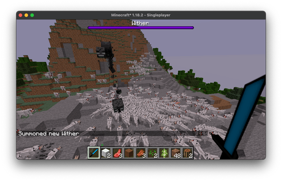 [MineCraftModding]MCreator:特殊武器作成(狼召喚)