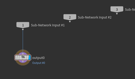 Houdini PythonでSubnetの出力コネクタ数を増やす（備忘録4）