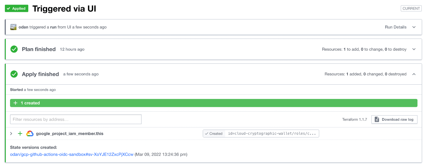 GCP と GitHub Actions の OIDC 連携をやってみる