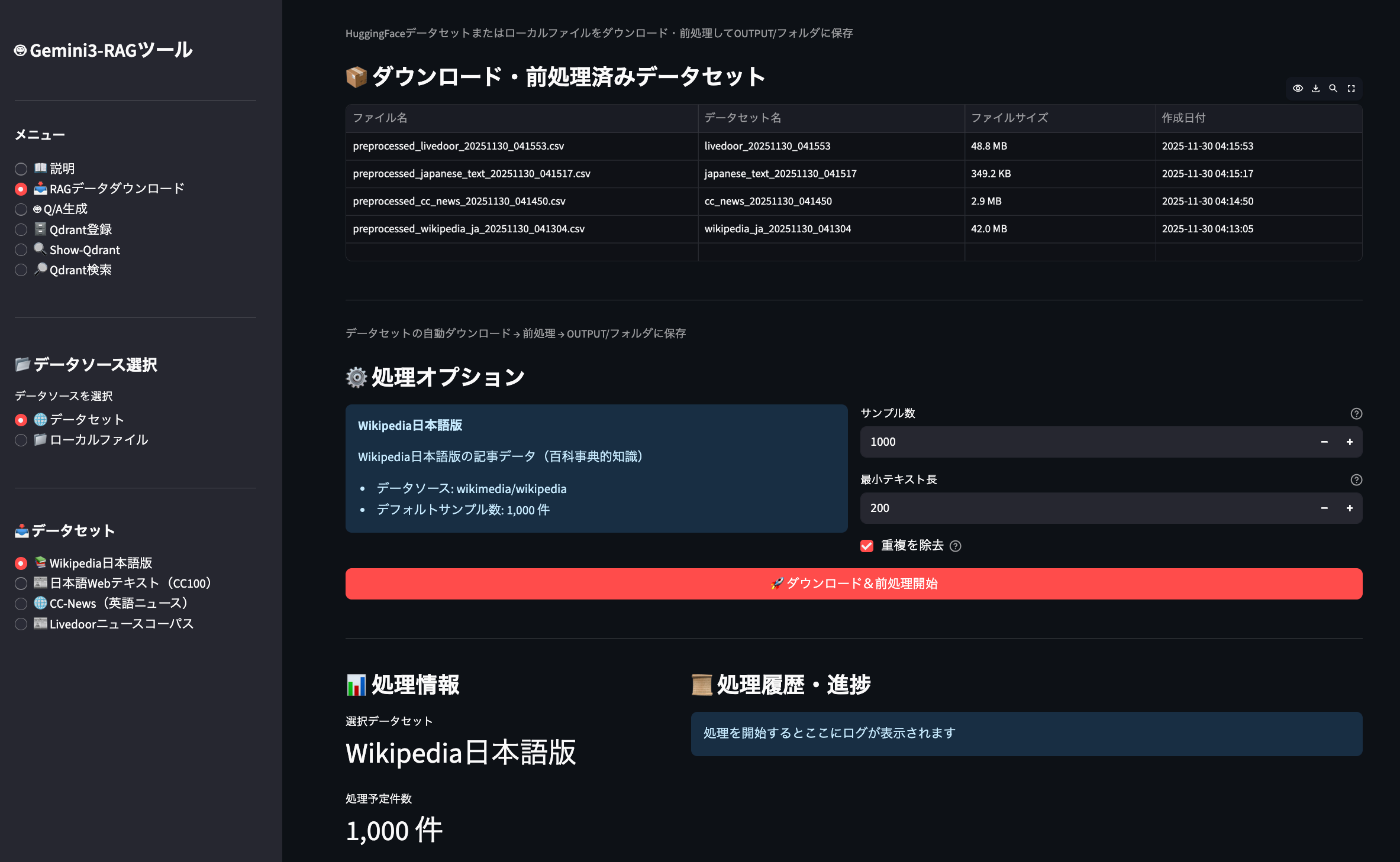 RAG Gemini vs OpenAI Embedding モデル比較調査(2-1/8)