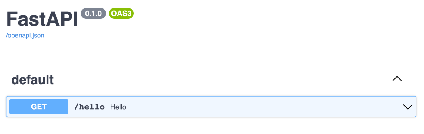 Hello World!｜FastAPI入門