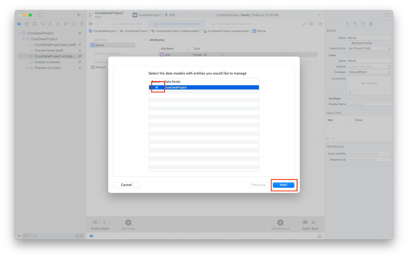 NSManagedObjectのSubclassesをカスタマイズする方法