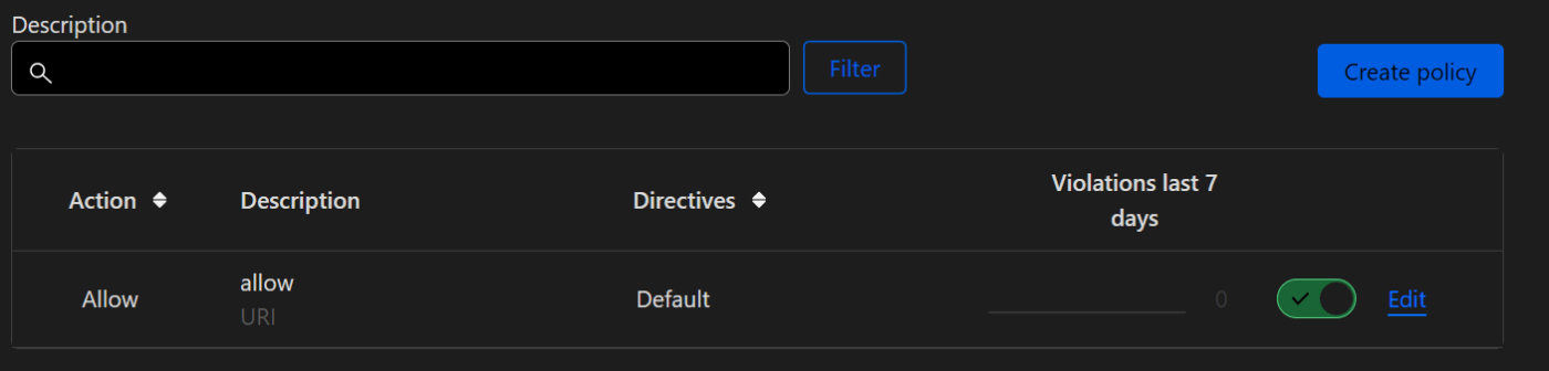 Cloudflare PageShield Positive Blocking と LogPush