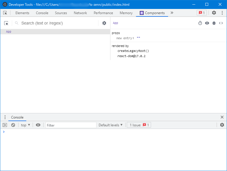 開発用拡張機能の読み込み (DevTools Extension, session)