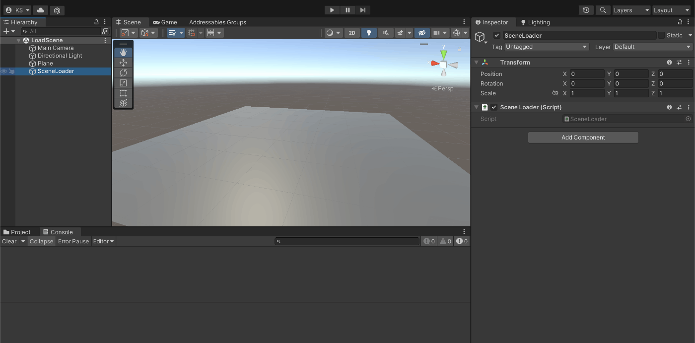 Addressableで、ダウンロードしたコンテンツを表示する