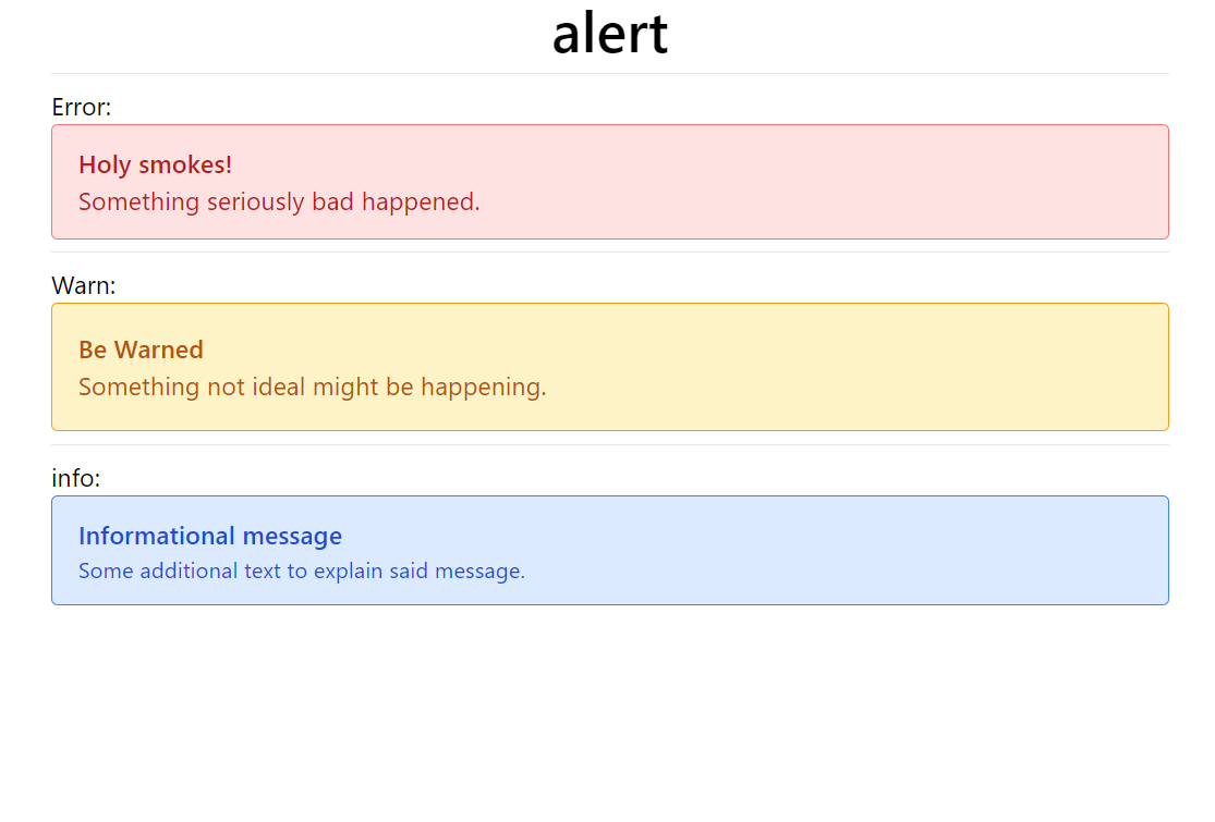 tailwindcss alert / アラート表示｜tailwindcss入門編