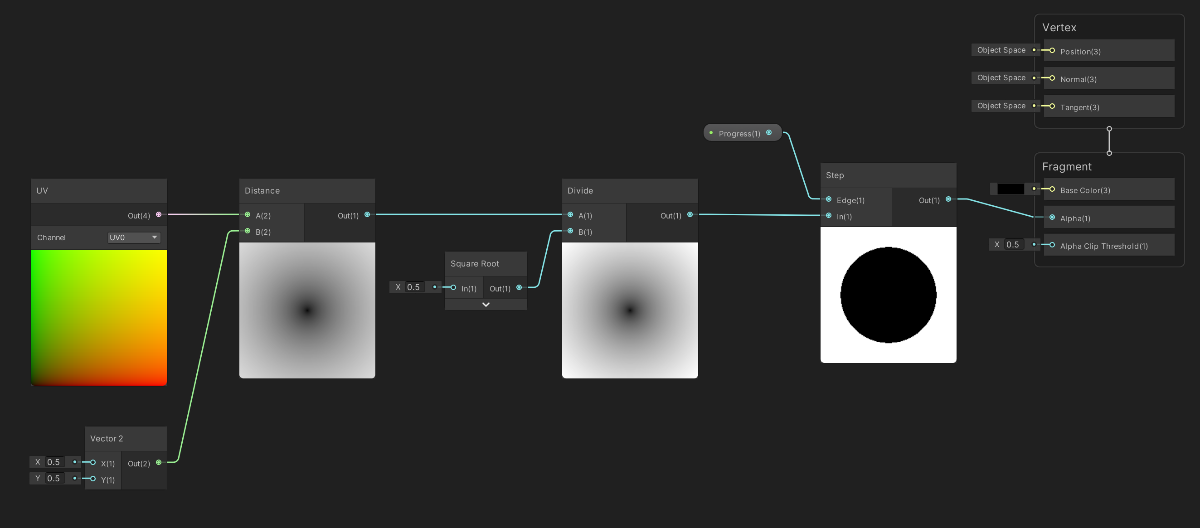 🍍 画面遷移の実装(後半)｜Unity ShaderGraph CookBook vol.1【ShaderGraph 入門】