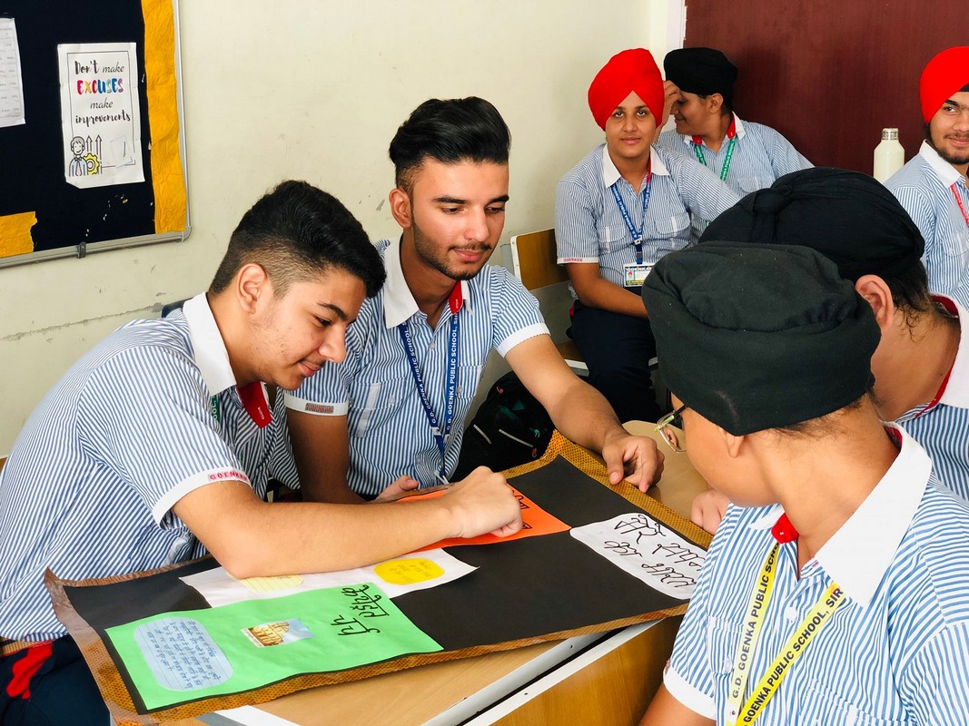 Hindi Month Activity (Bookmark Activity) | Gallery | G. D. GOENKA ...