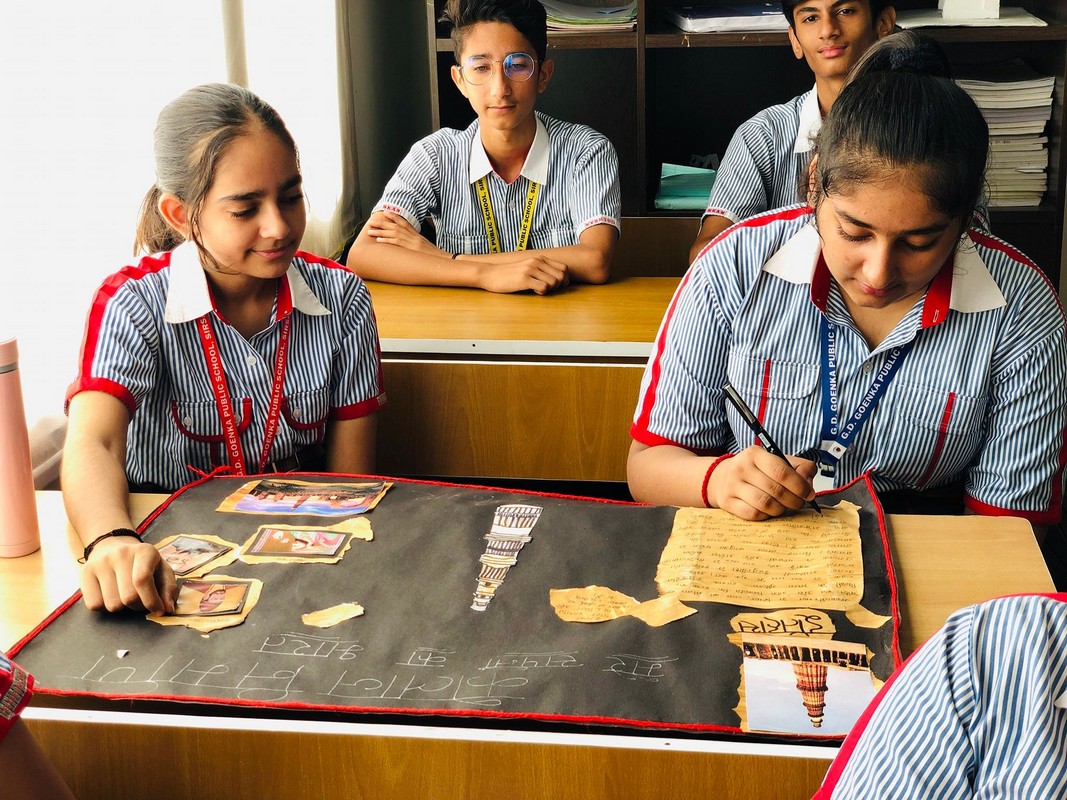 Hindi Month Activity (Bookmark Activity) | Gallery | G. D. GOENKA ...