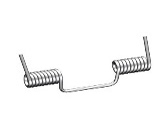 ZT350T-E Front Trunk Lid Rotating Bracket Torsion Spring | ZONTES ...